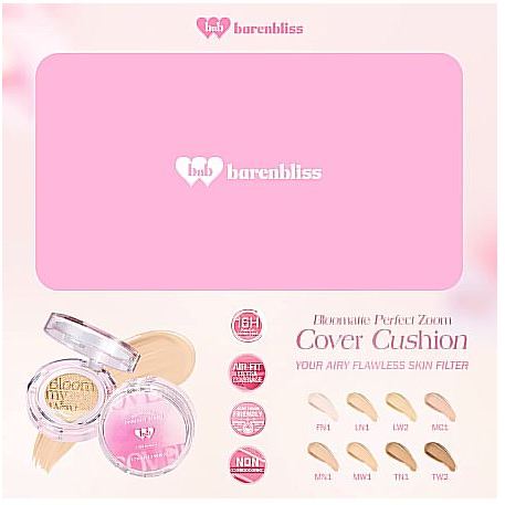 Jual [NEW LAUNCH] BNB barenbliss Bloomatte Perfect Zoom Cover Cushion15g (16H Flawless Matte ...