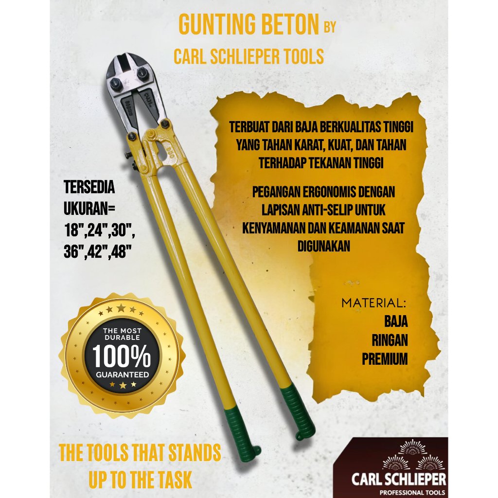 Jual GUNTING BETON GUNTING KAWAT GUNTING BESI BY MATA CARL SCHLIEPER ...