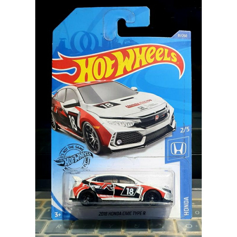 Jual EXLUSIVE HOT WHEELS HONDA CIVIC TYPE R 2018 HONDA RACING | Shopee ...