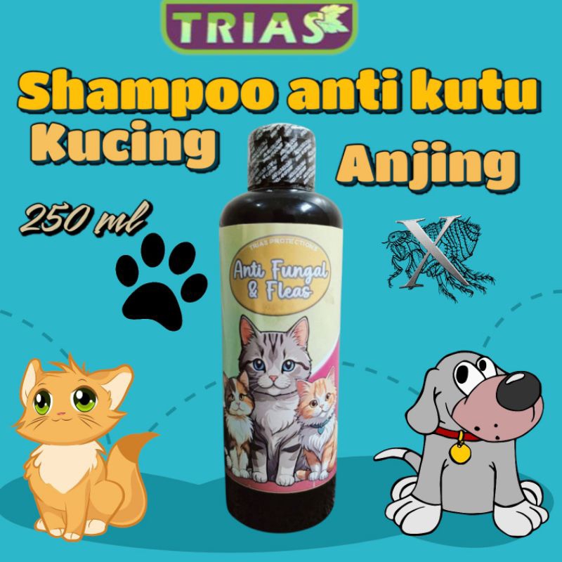 Jual Shampo kucing anti kutu dan jamur/shampoo Kutu kucing anjing/shampo anjing anti kutu dan ...