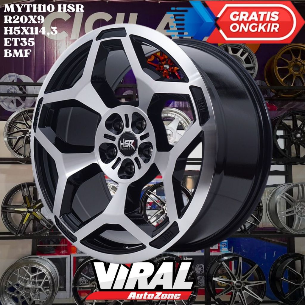 Jual Velg Mobil Ring 20 HSR MYTH10 R20 UNTUK PALISADE FREELANDER CRV CX5 CX7 | Shopee Indonesia