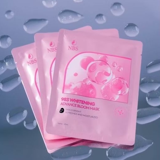 Jual 12 PCS NBS SHEETMASK 9X WHITENING ADVANCE BLOOM MASK ORIGINAL ...