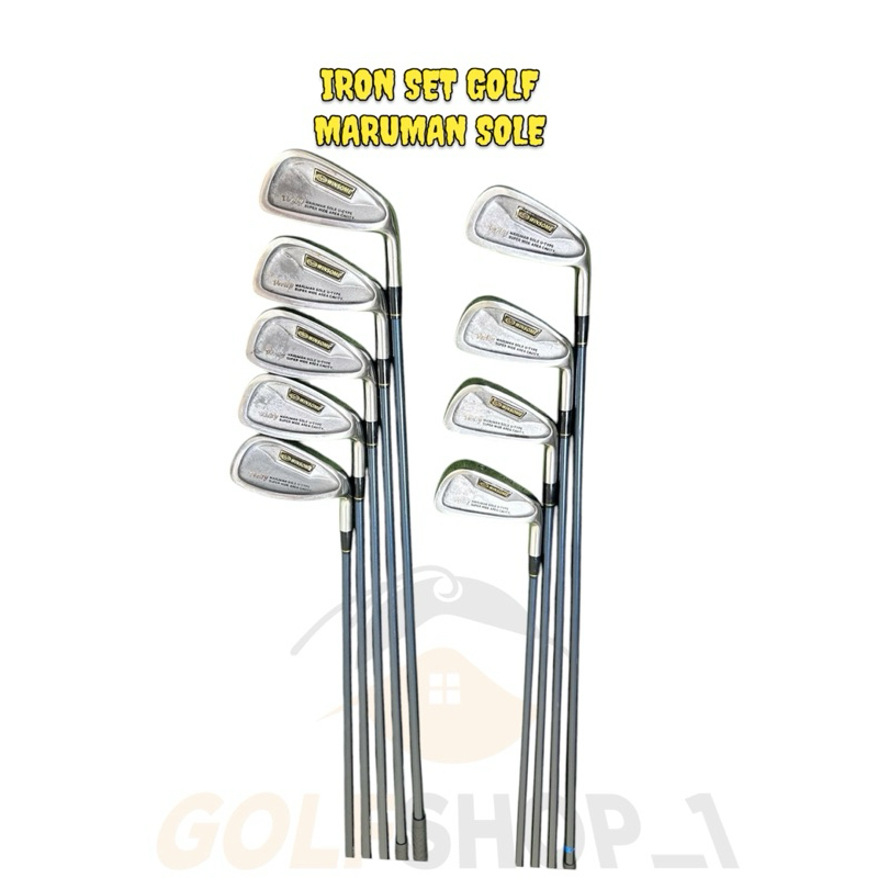 Jual Stick Golf Iron Set Maruman Sole Golf Second Original - Iron Set ...