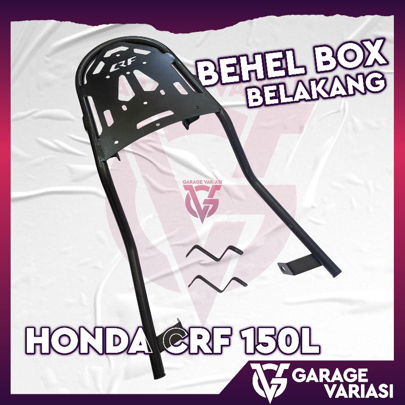 Jual Behel Box Belakang Motor CRF 150L Pemasangan PNP Behel Belakang ...
