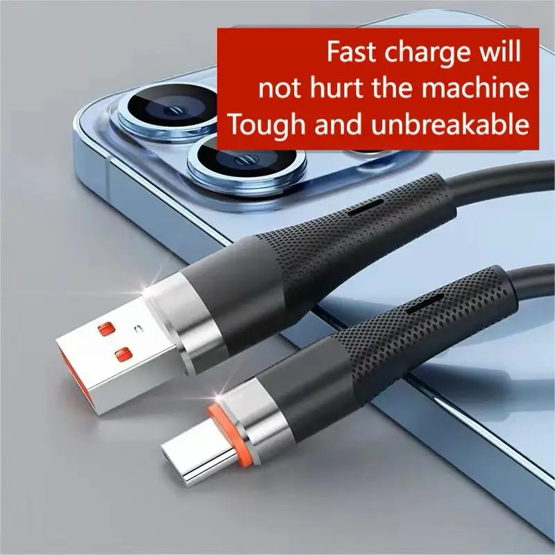 Jual Kabel Data Silicon Super Usb Micro & Type c Fast Charging | Shopee Indonesia