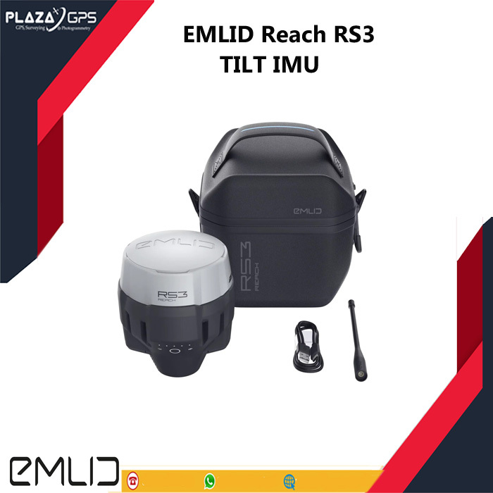Jual Emlid Reach RS3 Survey Kit - RTK GNSS receiver with tilt ...