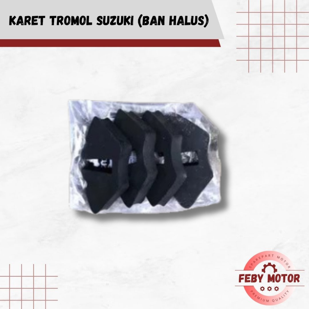 Jual Karet Tromol Suzuki Ban (Halus) || Karet Damper Karet Tromol ...