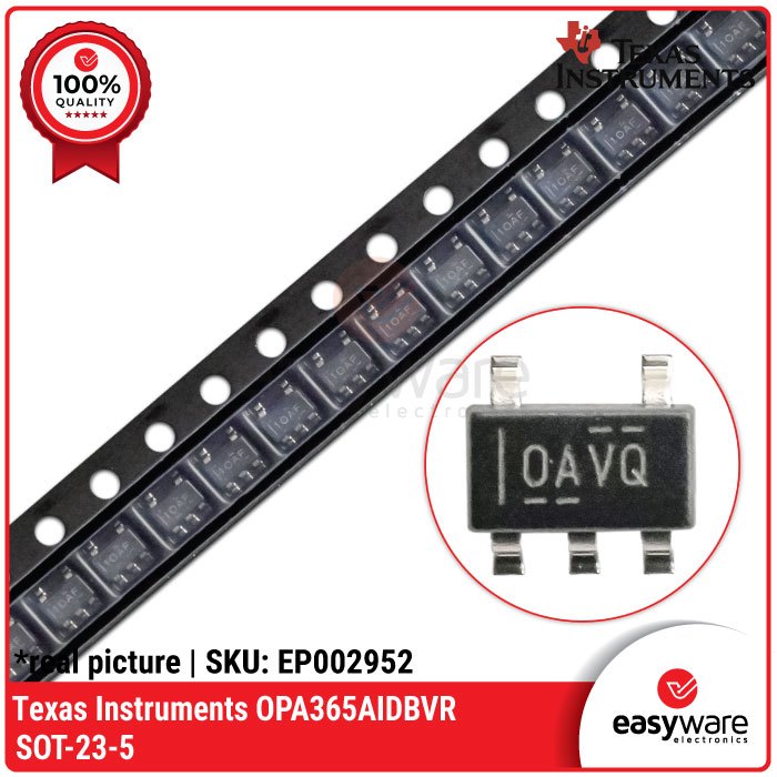 Jual IC OPA365 SMD IC OP AMP ORIGINAL OPA365AIDBVR SOT-23 IC OPERATIONAL AMPLIFIER SINGLE ...