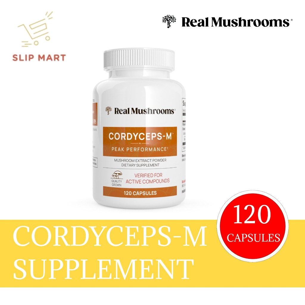 Jual Real Mushrooms Cordyceps-M Peak Performance | Shopee Indonesia