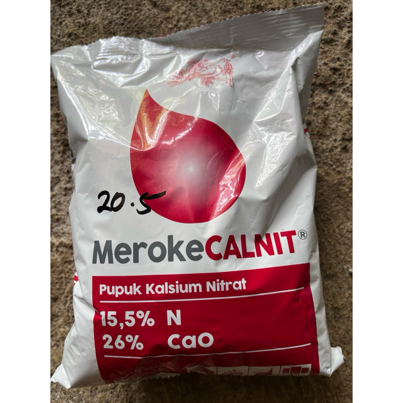 Jual pupuk meroke calnit 1kg kemasan original | Shopee Indonesia
