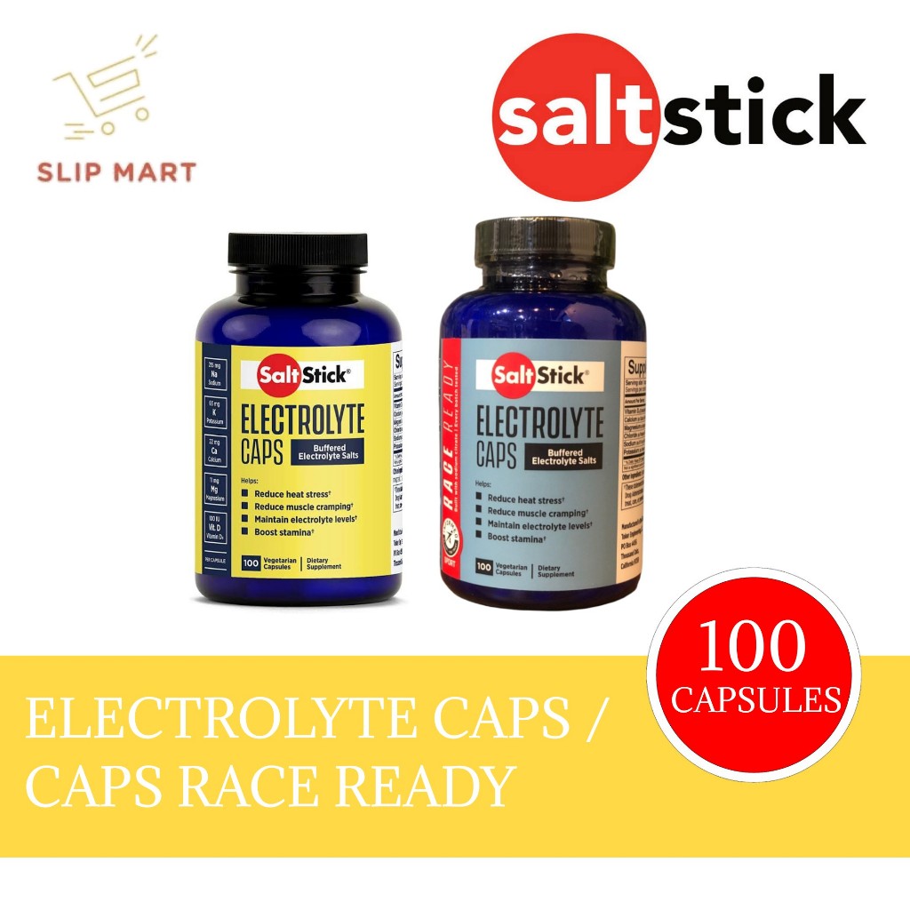Jual SaltStick Caps / Caps Plus Race Ready Bottle | Shopee Indonesia