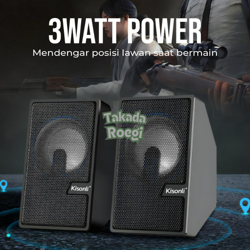 Jual Speaker Speker Spiker Gaming Audio Musik PC Komputer Laptop Super ...