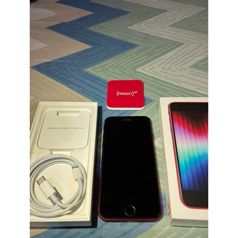 Jual Iphone SE 2022 64gb Red Ex Digimap Indo / Iphone SE 3 64gb Merah ...