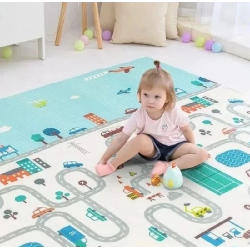 Jual AJM Playmate Speed Matras Bayi Premium 180x200cm | Shopee Indonesia