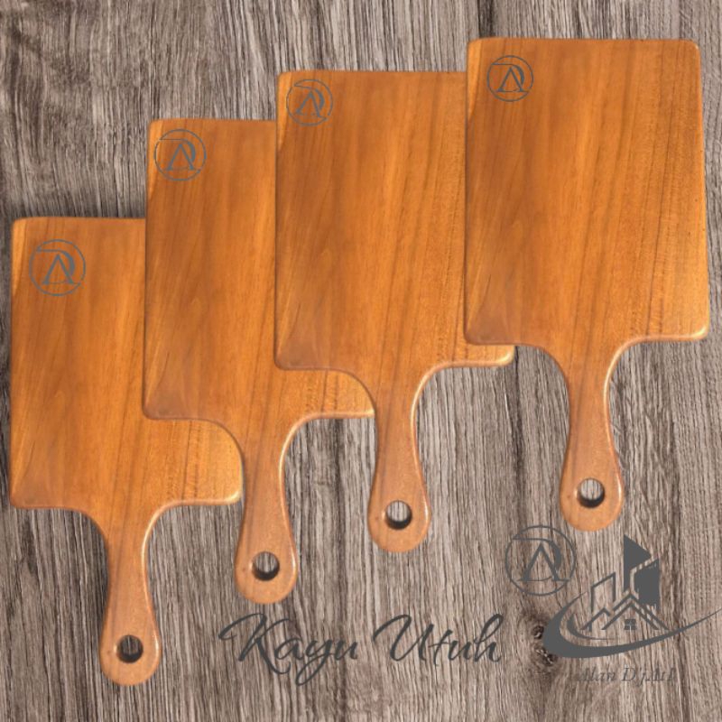 Jual Talenan KAYU JATI PREMIUM Food grade 35x15x2cm | Shopee Indonesia
