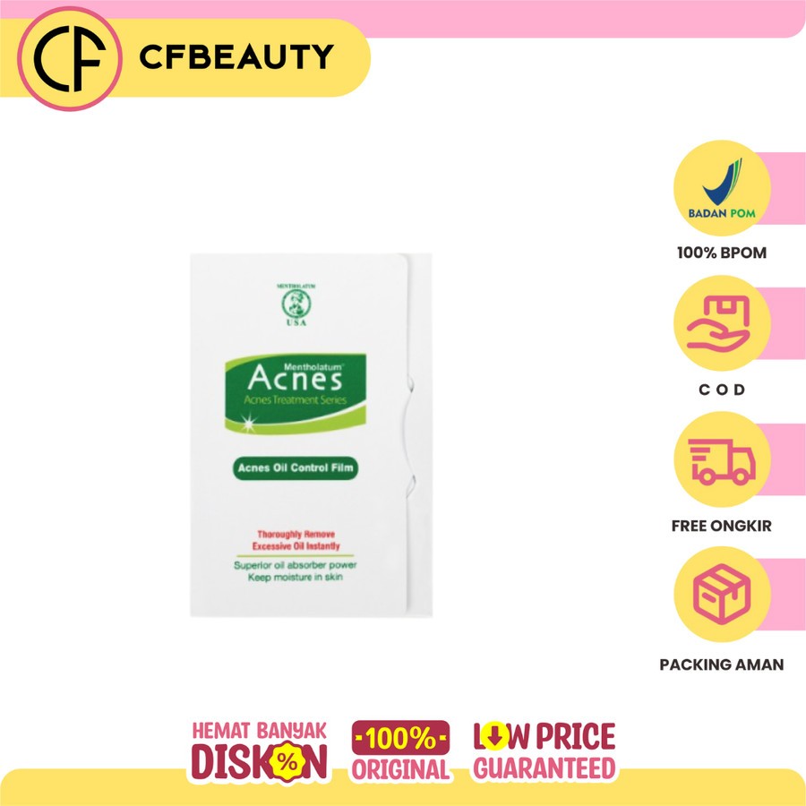 Jual Acnes Oil Control Film ( MAP ) 50 lbr | Shopee Indonesia