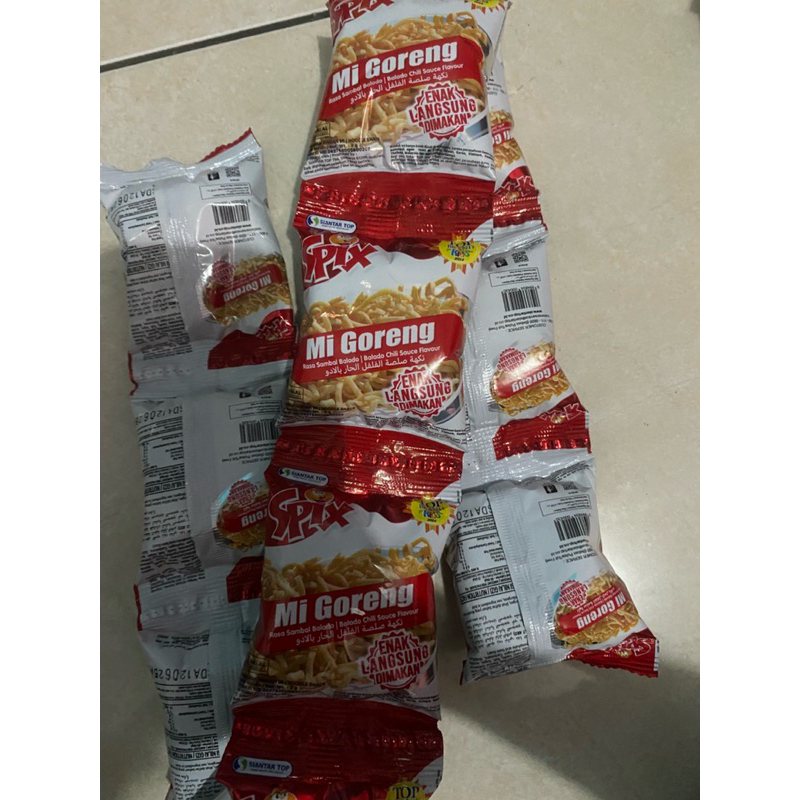 Jual Spix Snack Mi goreng 10x9gr (Renceng) | Shopee Indonesia