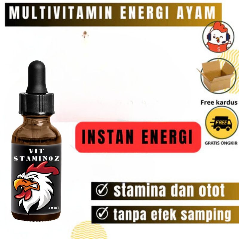 Jual vit staminoz doping ayam ATP full stamina power 30ml DOPING HIGH QUALITY | Shopee Indonesia