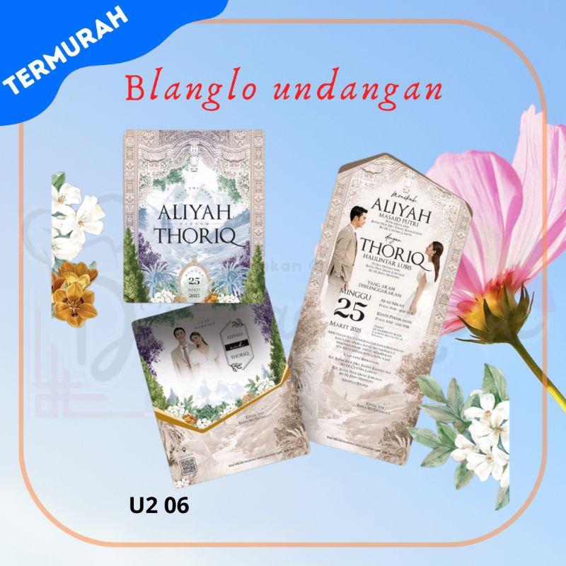 Jual Blangko Undangan U2 You Too 06 | Blangko Undangan | Kertas ...