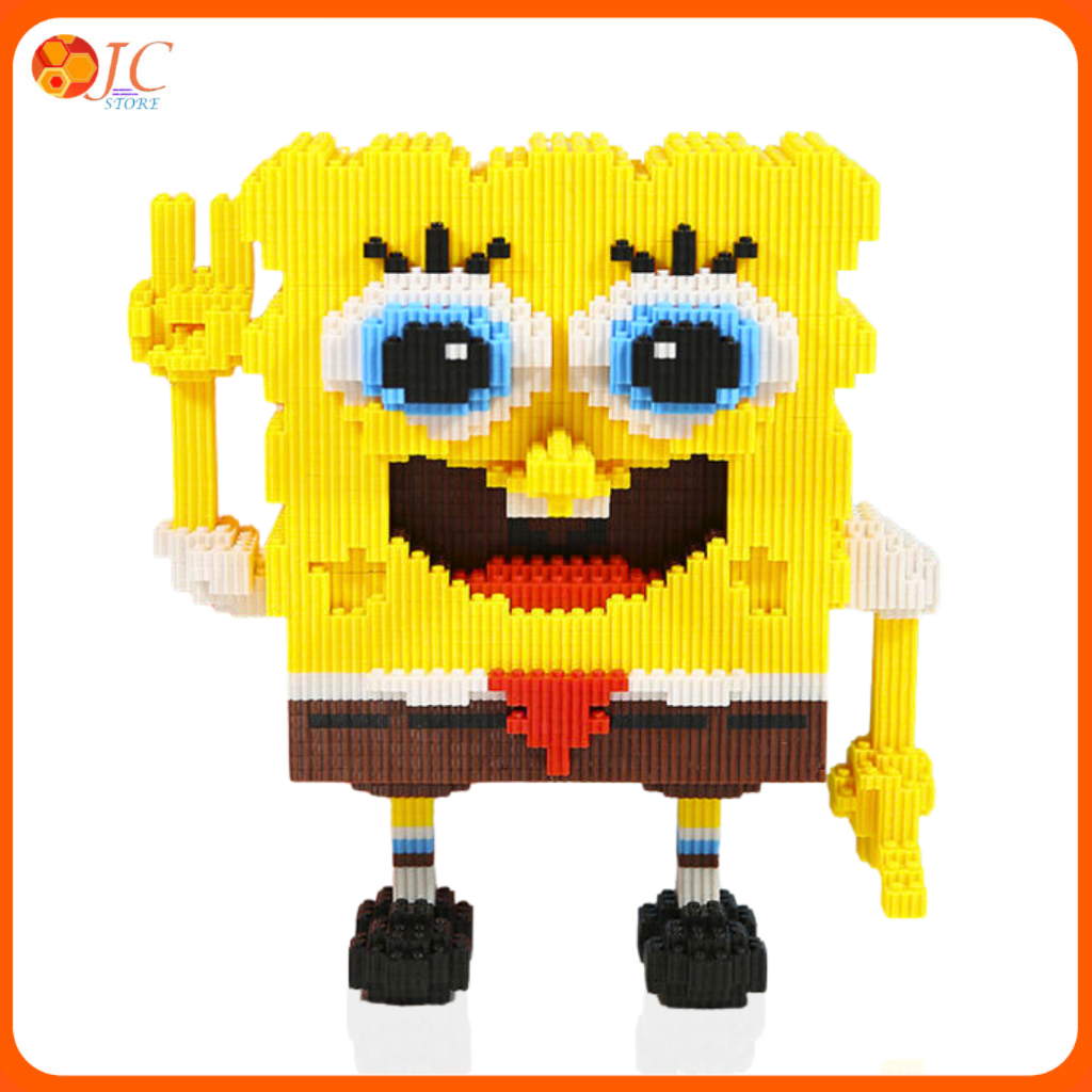 Jual JC Nano Block Spongebob & Patrick Mainan Anak Balok Susun Puzzle Bricks Education Toys ...