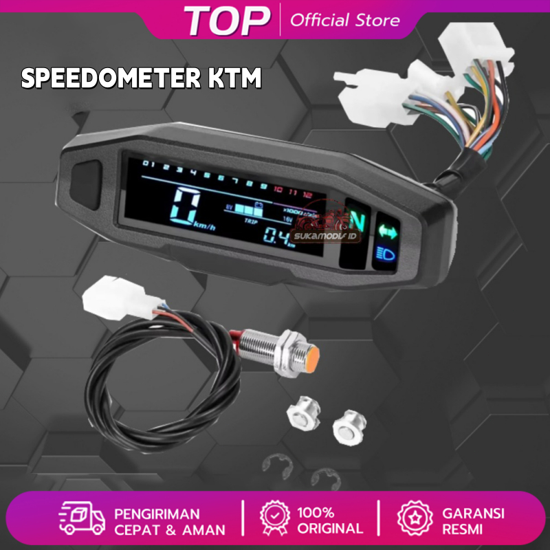 Jual SPEEDOMETER DIGITAL MINI SPEEDOMETER KTM SX KTM XC UNIVERSAL MODE ...
