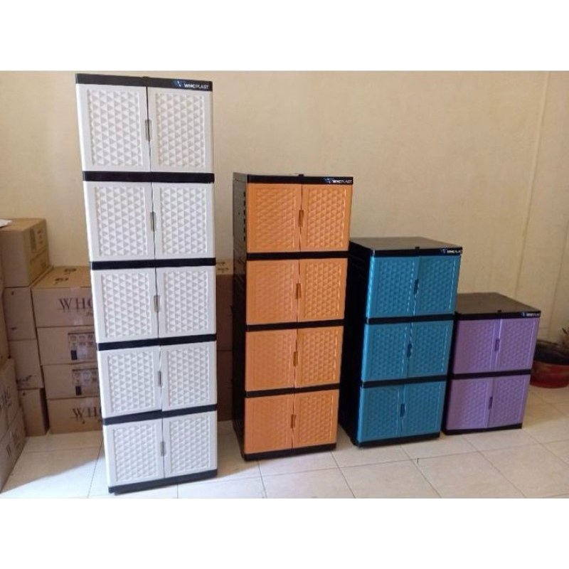 Jual WHC Lemari Pakaian 2 Tingkat 3 Tingkat 4 Tingkat 5 Tingkat Lemari ...