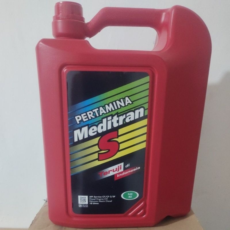 Jual HARGA GROSIR OLI PERTAMINA MEDITRAN S40 10L 1 GALON | Shopee Indonesia