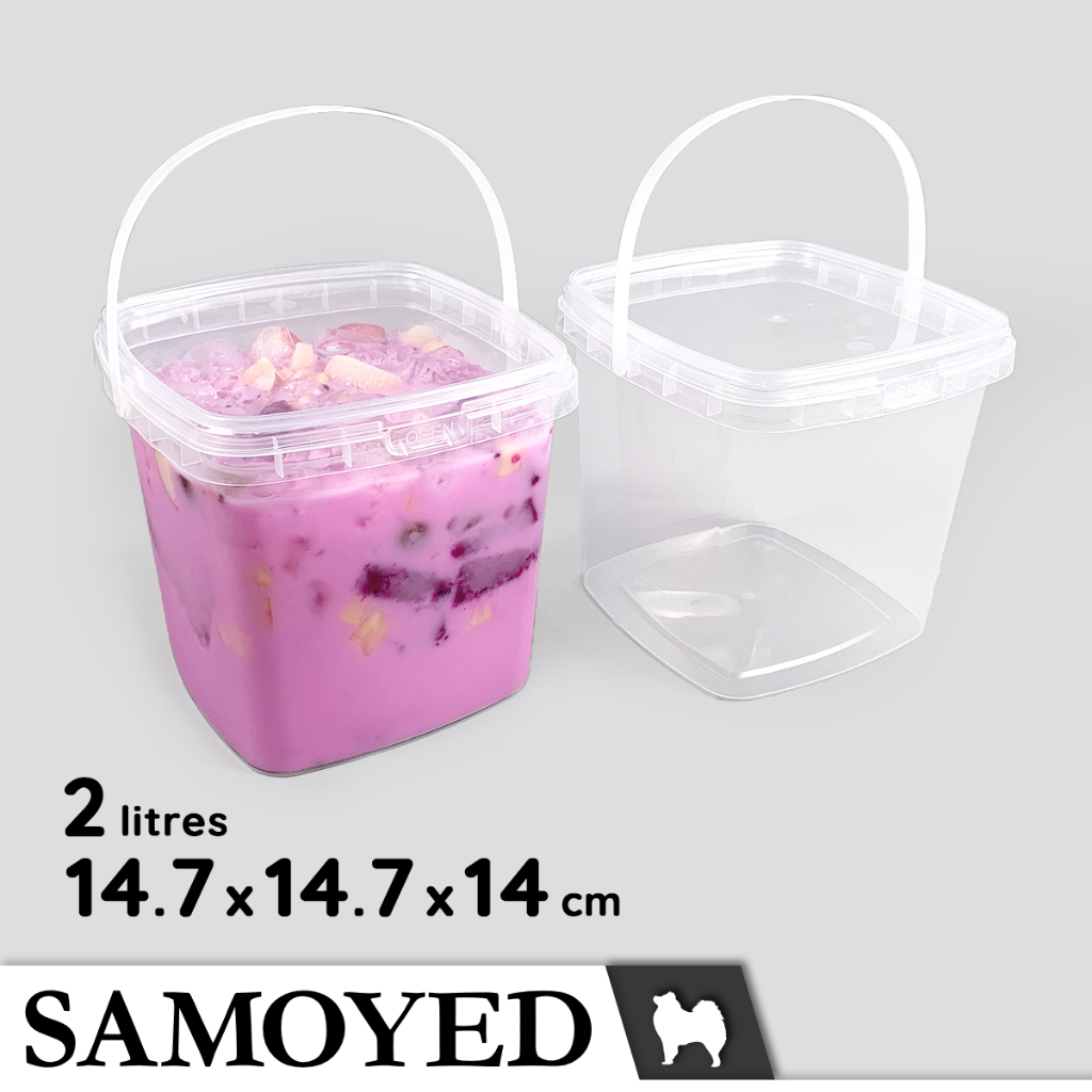 Jual Tempat / Kotak / Ember Plastik Penyimpanan Serba Guna / Food Grade ...