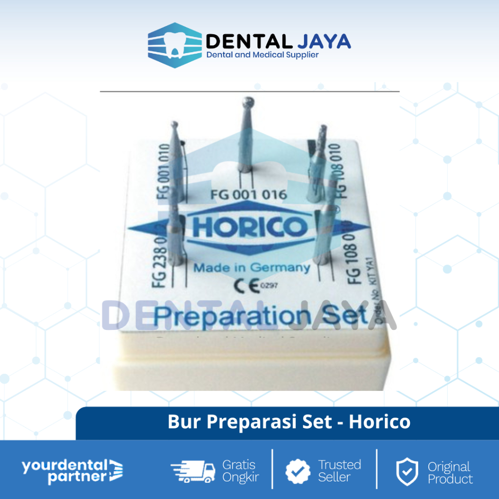 Jual Horico Bur Diamond Preparasi Kit | Bur Set | Shopee Indonesia