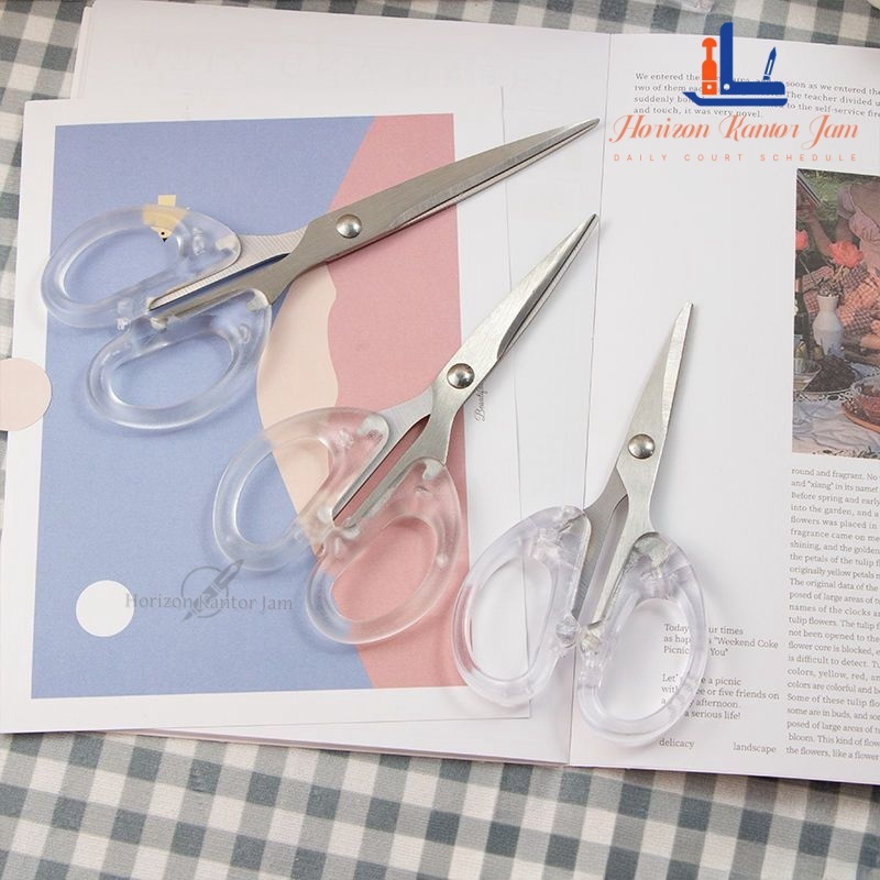 Jual Gunting Transparan Gunting Stainless Steel Transparan Gunting ...