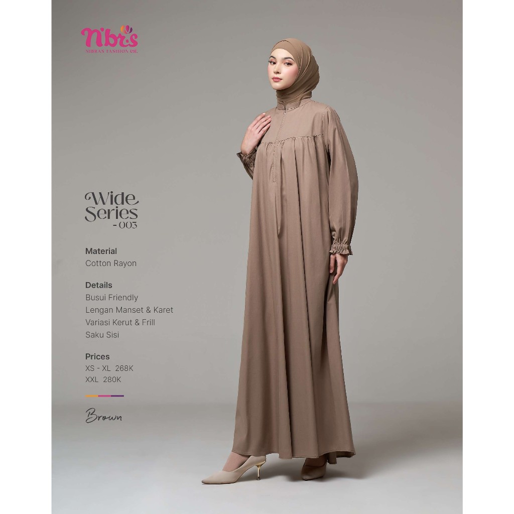 Jual GNT - GAMIS NIBRAS WIDE SERIES 003 / BAJU GAMIS NIBRAS ORI TERBARU ...