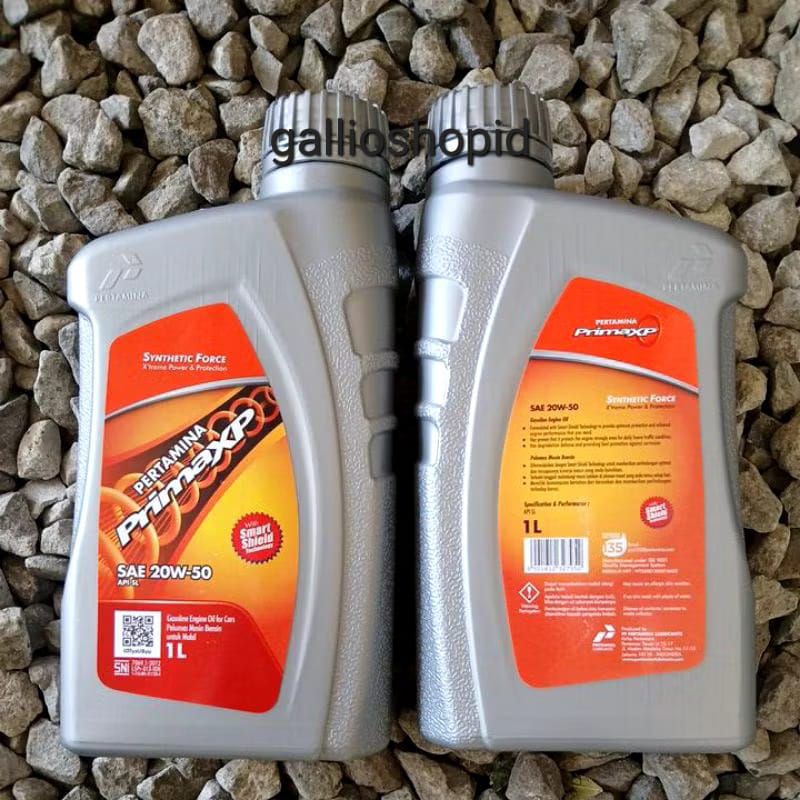 Jual OLI PERTAMINA PRIMA XP SAE 20W-50 API SL 1LITER | Shopee Indonesia