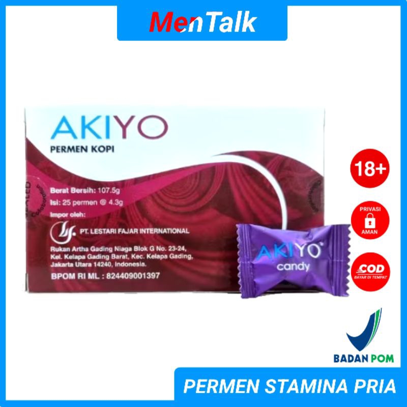 Jual Akiyo Candy Permen Penambah Stamina Pria Perkasa | Shopee Indonesia