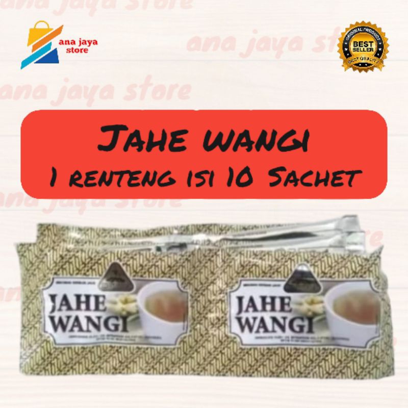 Jual jahe wangi sachet isi 10pcs | intra jahe wangi renteng / sachet ...