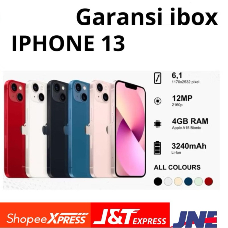 Jual IPHONE 13 GARANSI RESMI | Shopee Indonesia