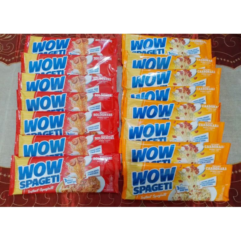 Jual POP SPAGETI INDOMIE POP SPAGETI SPICY CARBONARA 88 GRAM Wow ...
