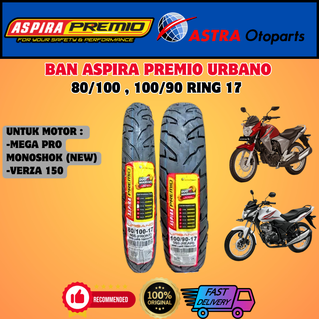 Jual BAN LUAR DEPAN ATAU BELAKANG MOTOR HONDA MEGAPRO NEW MONO SHOCK ...