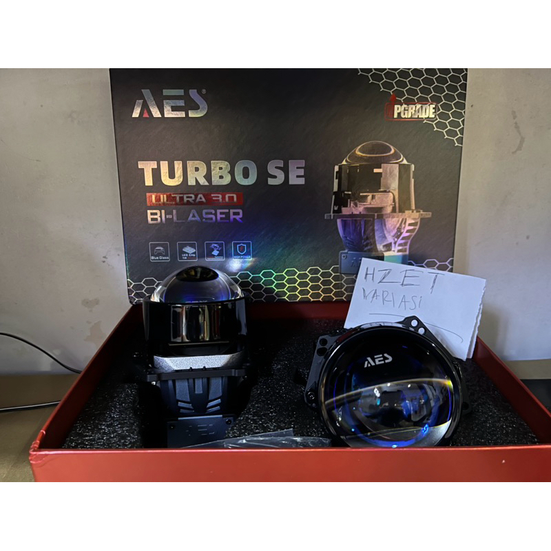 Jual Bi-laser Biled Projector AES Turbo SE Ultra Cooler 3 Inch TIR ...