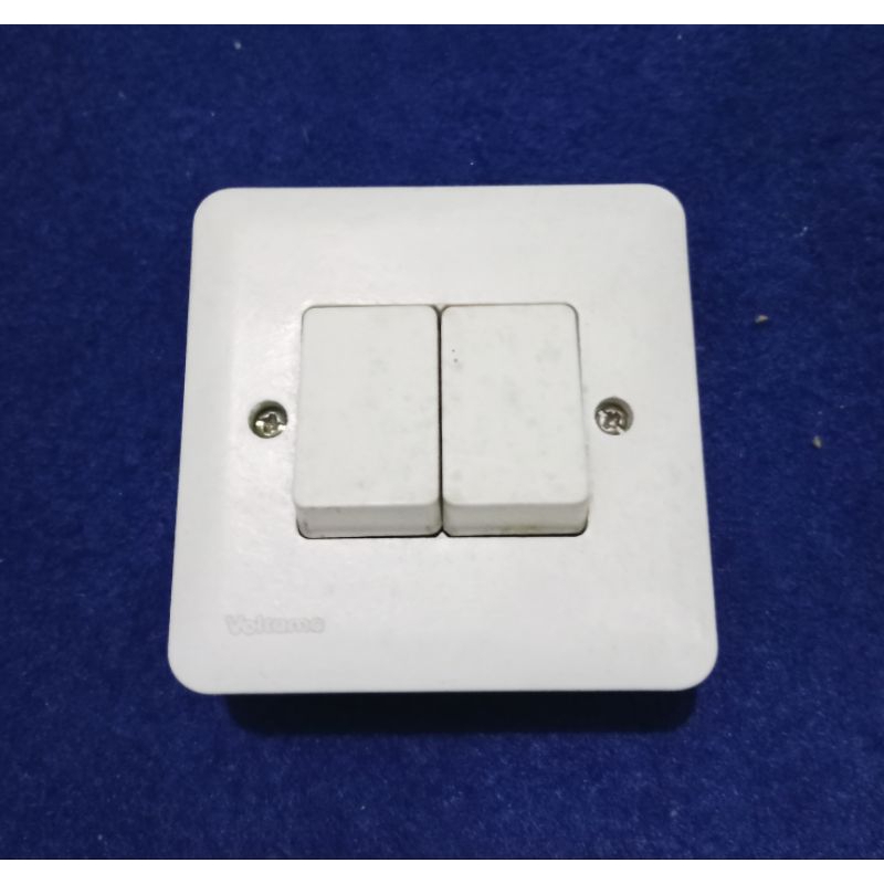 Jual SAKLAR SERI/DOUBLE VOLTAMA- inbow saklar tanam seri | Shopee Indonesia