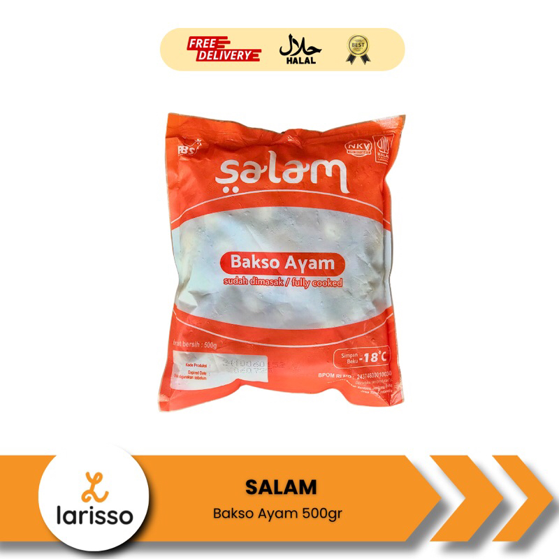 Jual SALAM Bakso Ayam 500gr - Frozen Food Olahan Makanan Beku | Shopee ...