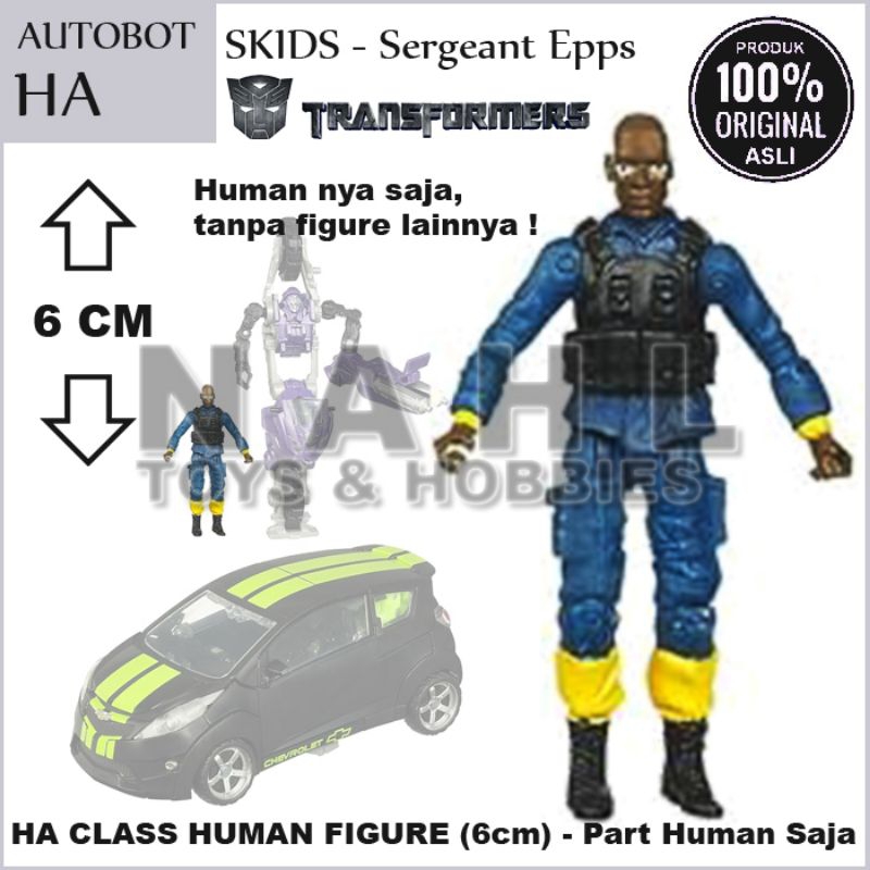 Jual Figure Sergeant Epps - Lepasan Transformers Human Alliance Skids ...