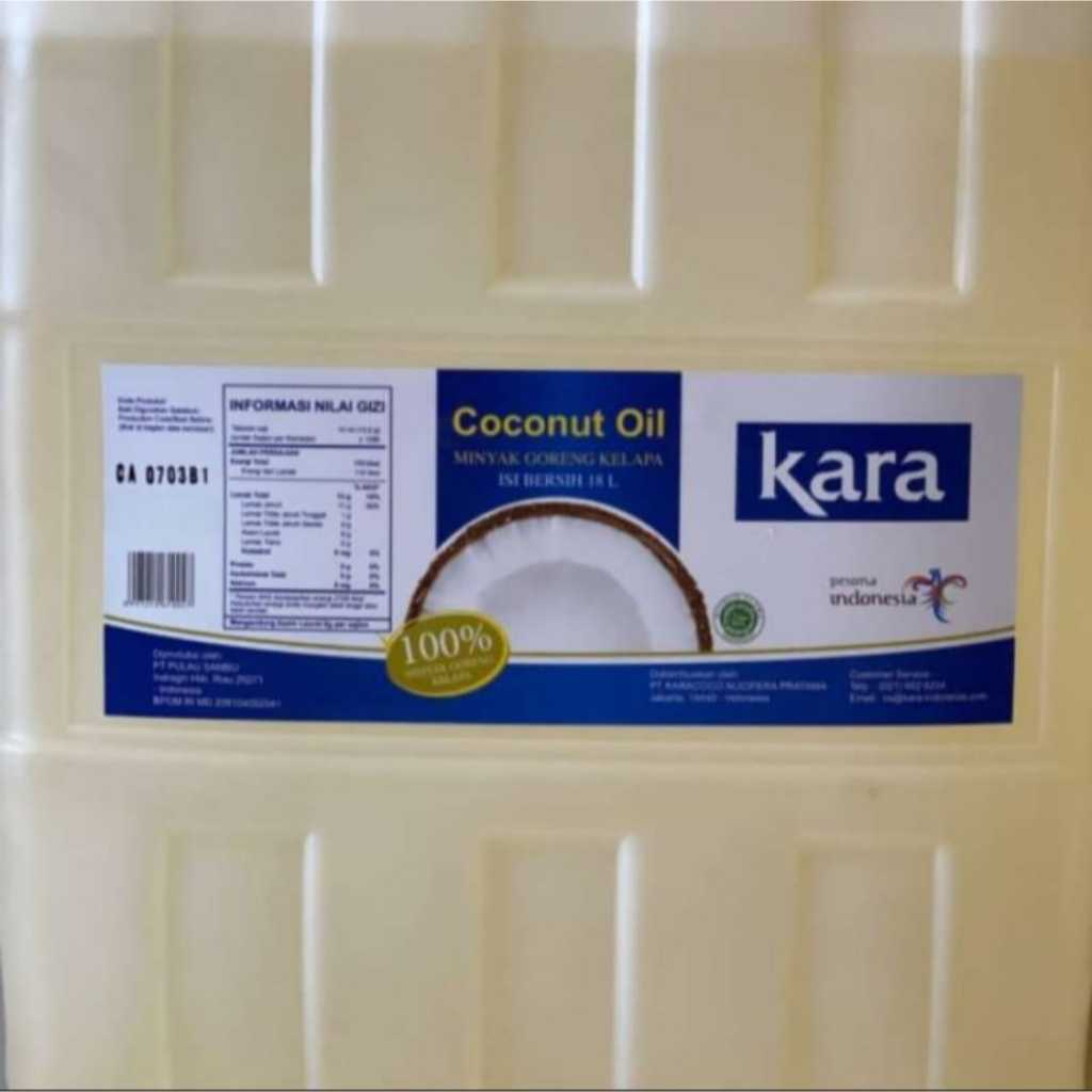 Jual Minyak Kelapa Kara Jerigen 18 liter | Shopee Indonesia