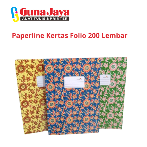 Jual Paperline Kertas Folio 200 Lembar - Kertas A4 Berkualitas untuk ...