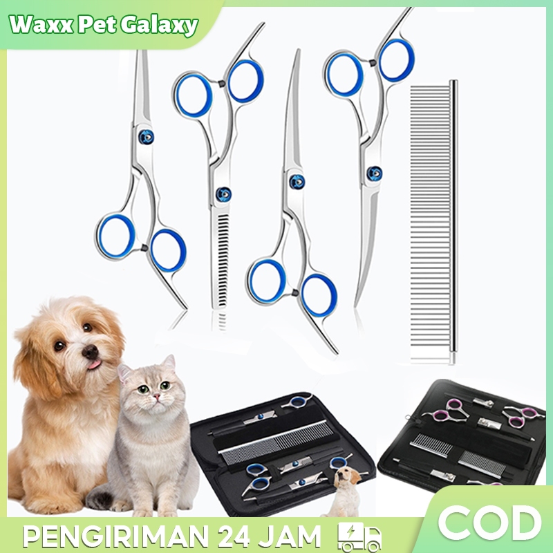 Jual Perlengkapan Gunting Grooming Rambut Bulu Kuku Anjing Kucing Pet ...