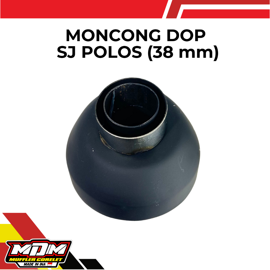 Jual MDM RACING MUFFLER Moncong Dop SJ Polos ala CMS Tutup Kenalpot Std ...