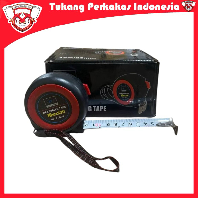 Jual Meteran 10 meter RR meteran auto stop 10 meter | Shopee Indonesia