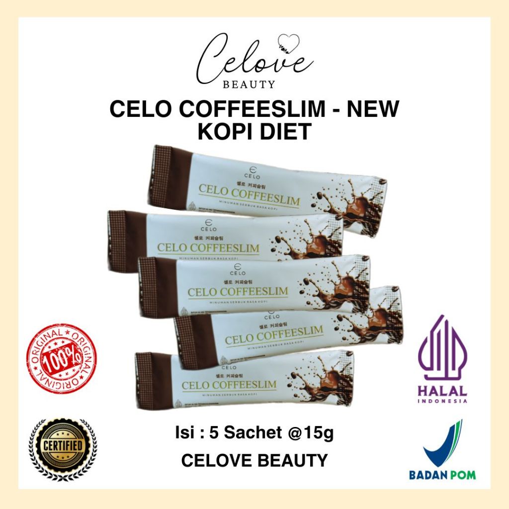 Jual [ READY STOCK ] CELO COFFEE SLIMMING || CELOVE BEAUTY | Shopee ...