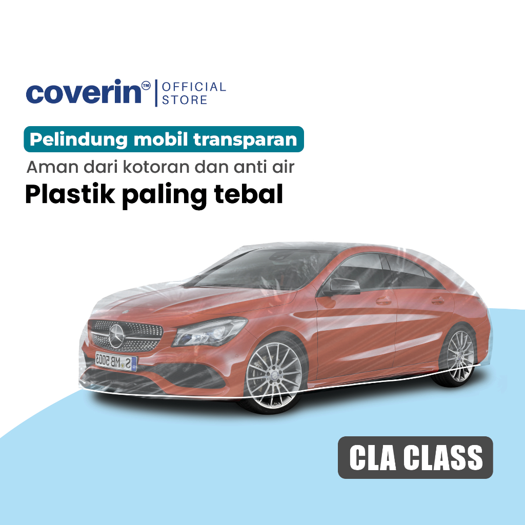 Jual Cover Mobil Mercedes Benz CLA Class plastik PE sarung mobil ...
