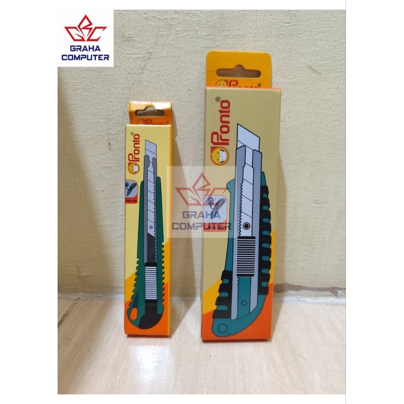 Jual Pisau Cutter Pronto 9mm / 18mm | Shopee Indonesia