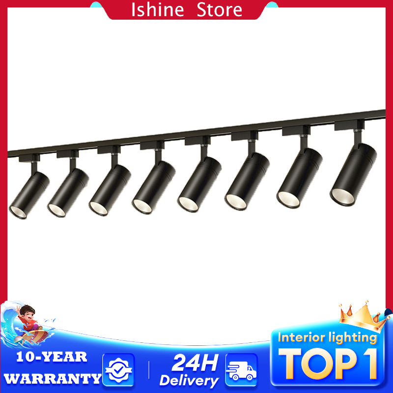 Jual 【Garansi 10 tahun】lampu rell track lampu jalur LED spotlight Ready ...
